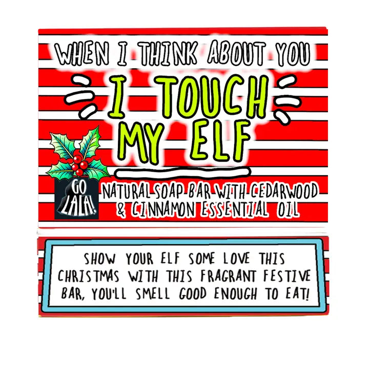 Touch My Elf Christmas Soap Cinnamon & Cedarwood – G Grace & Son
